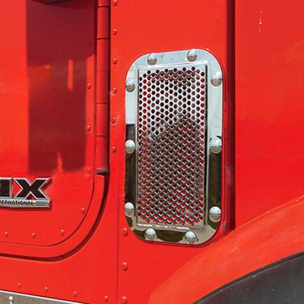 International Stainless Steel Air Intake Cover | Raney's