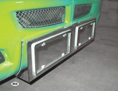 Kenworth T660 Double License Plate Tag Holder Raney s Truck Parts