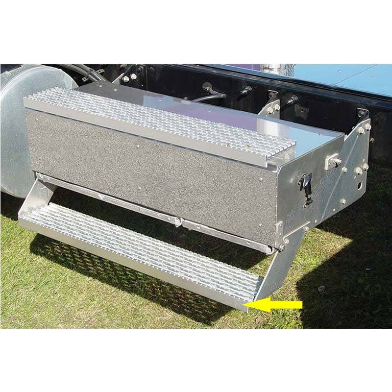 Stainless Steel Step Plates by Roadworks - Raney's Truck Parts