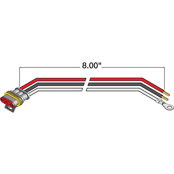 LED PL3 Pigtail 94707 - Raney's Truck Parts