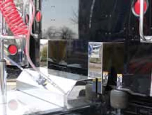 Peterbilt 379 389 Stainless Steel Sleeper Shock Covers 1 Pair By Valley ...