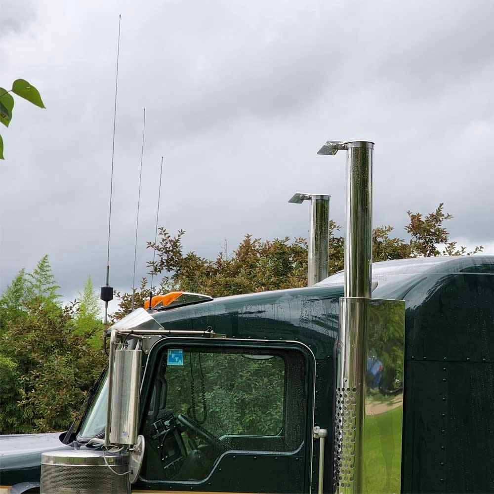 Exhaust Rain Caps, Chrome Rain Caps, Truck Exhaust Rain Caps