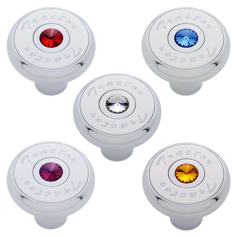 Glitter Tractor Trailer Air Brake Knob - Raney's Truck Parts