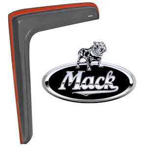 Semi-Truck Window Vent Visors